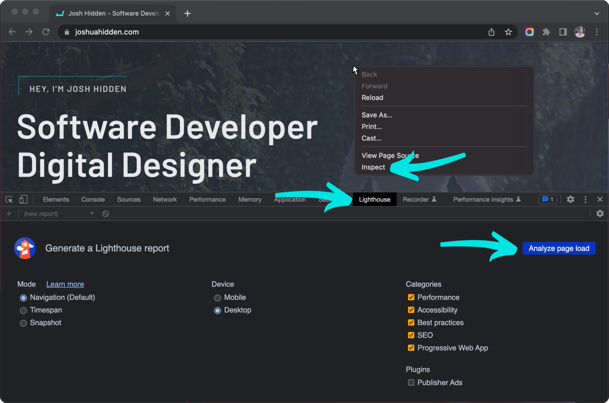 Website Lighthouse Speed Test - Improve Site Performance & SEO